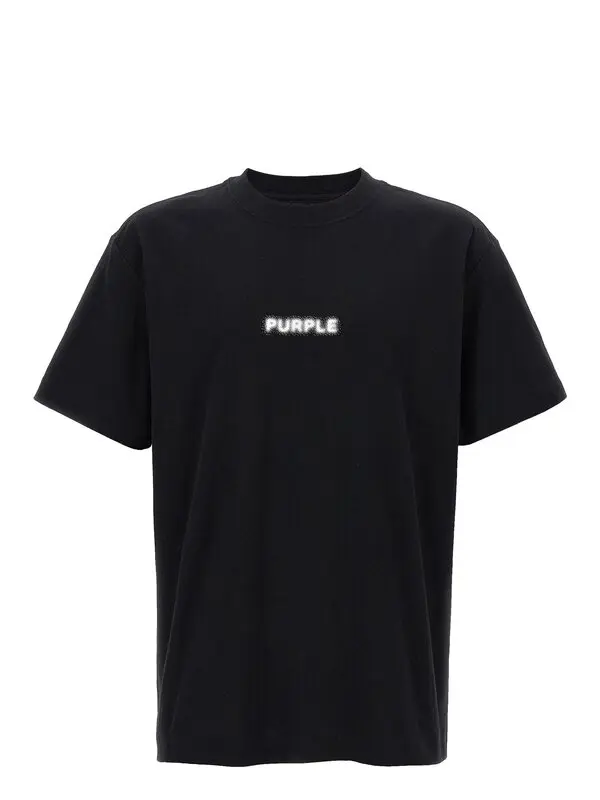 PURPLE BRAND Pixelated' T Shirt - White/black