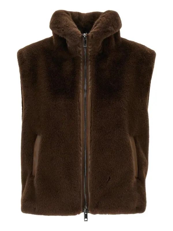 Pinko Deyn' Vest - Brown