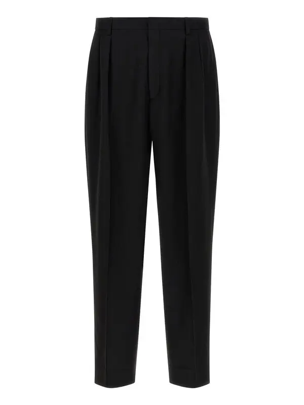 CELLAR DOOR Lucio Formal Trousers - Black
