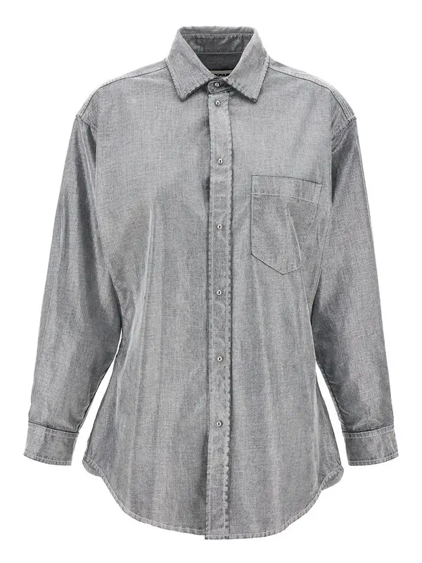 DARKPARK Anne Denim Shirt - Silver