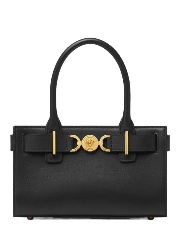 Versace Medusa '95 Leather Tote Bag - Black