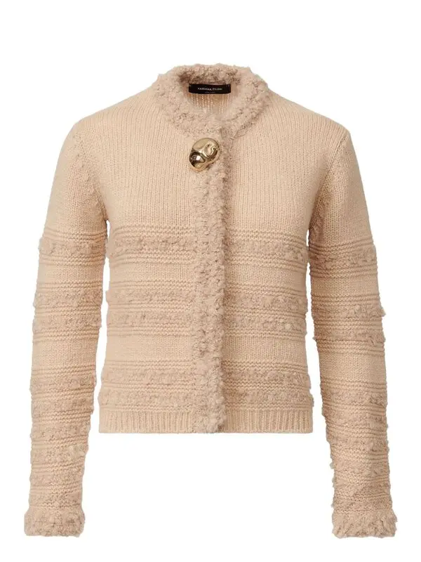 Fabiana Filippi Wool Jacket - Beige