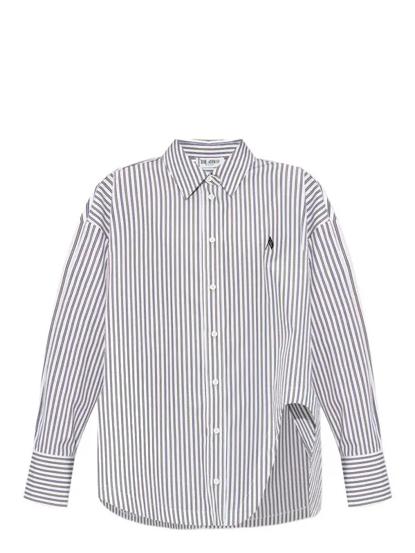Attico Striped Cotton Shirt - Multicolour