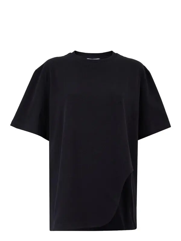 Attico Jersey T-shirt - Black