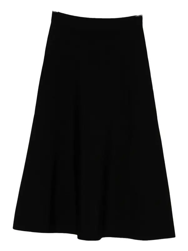 Emporio Armani Midi Skirt - Black