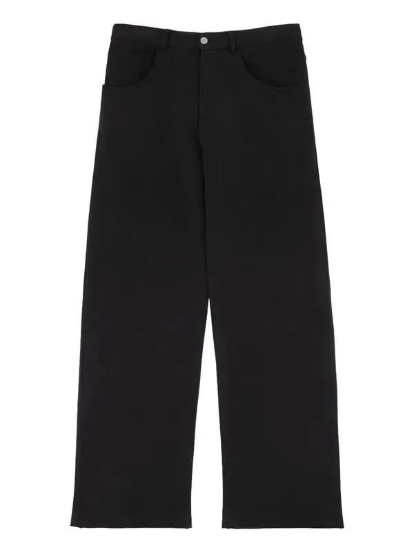MAISON MARGIELA Cotton Trousers - Black