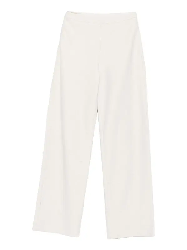 Emporio Armani High Waisted Trousers - Ivory