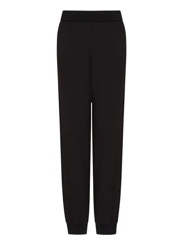 Emporio Armani Cotton Sweatpants - Black