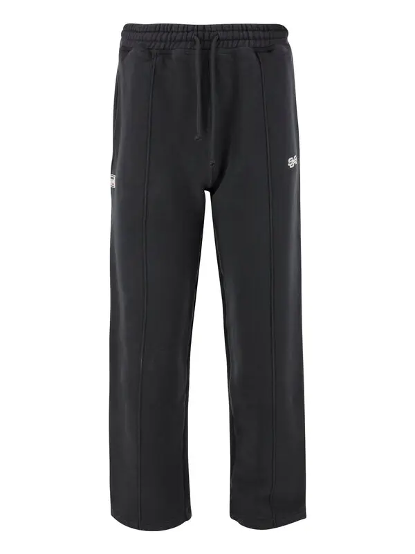 SUMMER GAMES Cotton Jogging Pants - Black