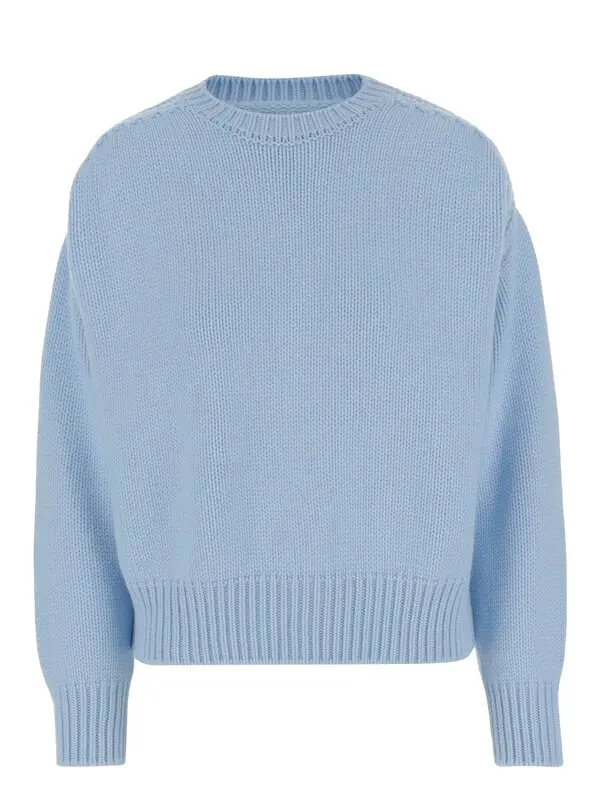 SA SU PHI Cashmere Sweater - Clear Blue