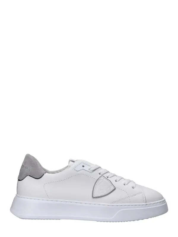 Philippe Model Sneakers - Veau Daim_blanc Gris