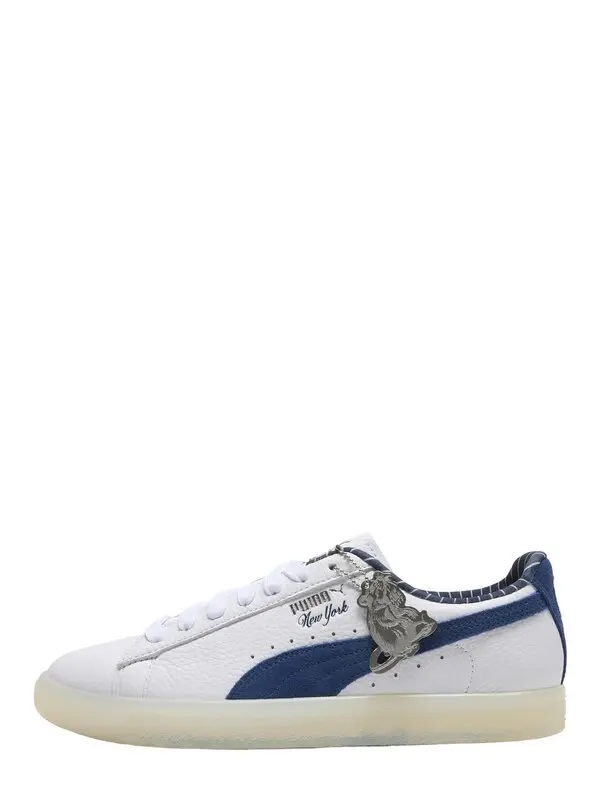 PUMA Clyde Nyc Graffiti Sneakers - White
