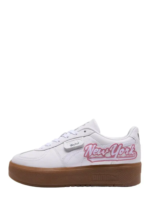 PUMA Palermo Elevata Nyc Graffiti Sneakers - White