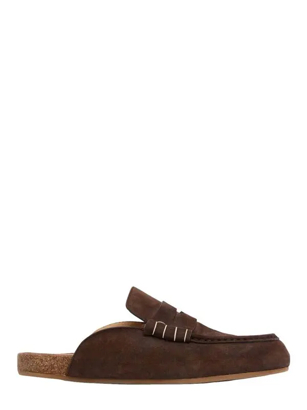 JW Anderson Open-toe Loafers - Brown