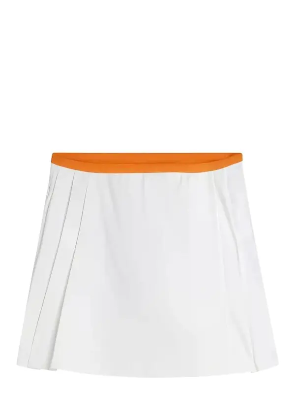 J. Lindeberg Pleated Tennis Skirt - White