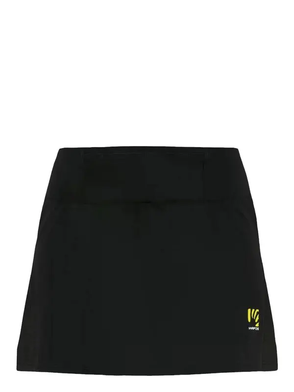 KARPOS Mesh-panelled Running Skirt - Black