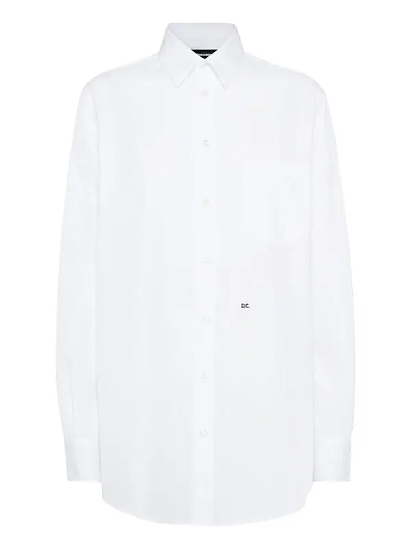 Dsquared2 Maxi Dean Shirt - White