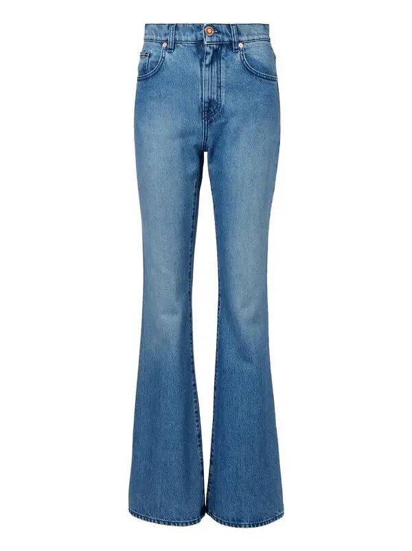 Gabriela Hearst Willa High-rise Bootcut Jeans - Blue