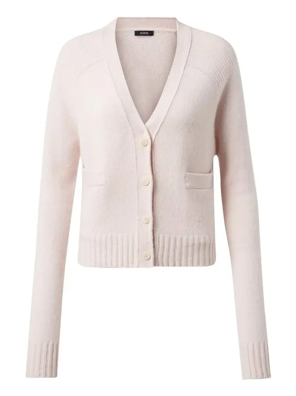 JOSEPH Cashmere Cardigan - Pink