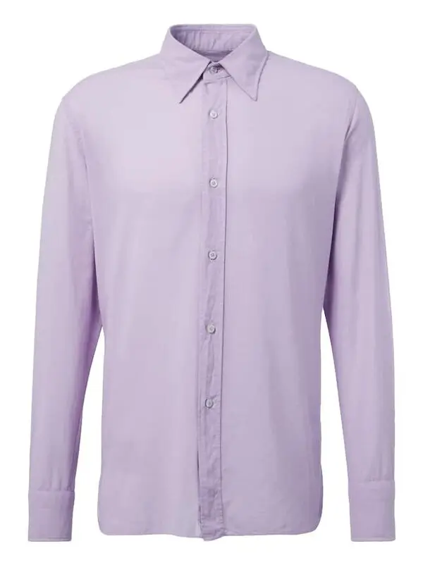 TOM FORD Cotton Shirt - Purple