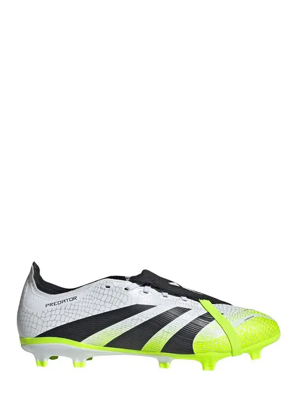 Adidas Predator League Foldover Tongue Fg/mg - Cloud White/core Black/lucid Lemon