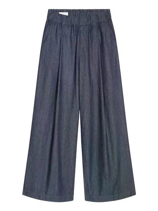 Dries Van Noten Wide-leg Trousers - Blue