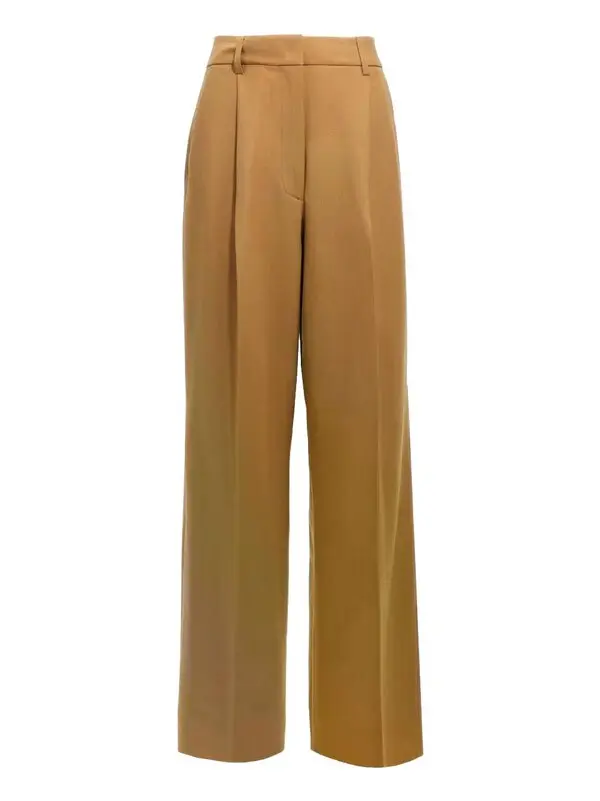 THELATEST Pleated Trousers - Brown