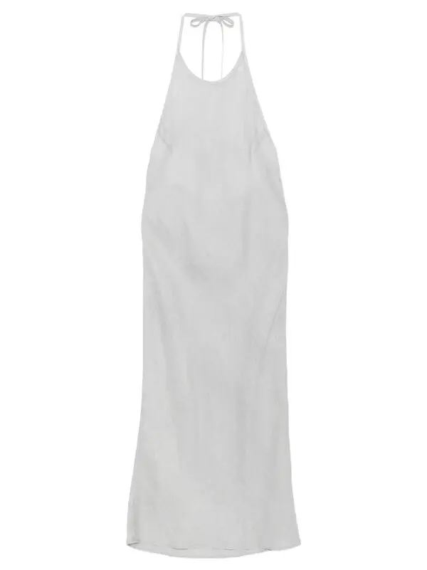 JAMES PERSE Halter Linen Dress - Grey