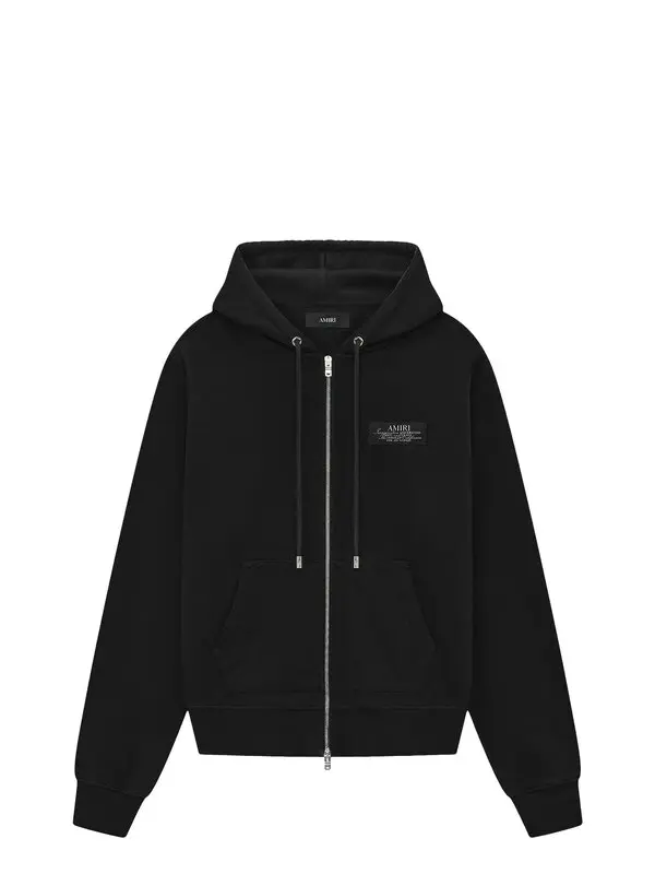 Amiri Spirit Zip Hoodie - Black