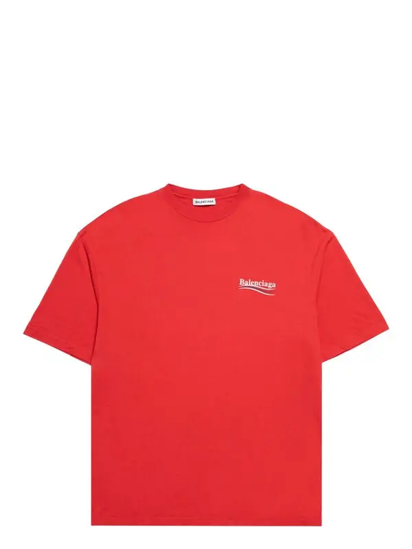 Balenciaga Political Campaign T-shirt - Red