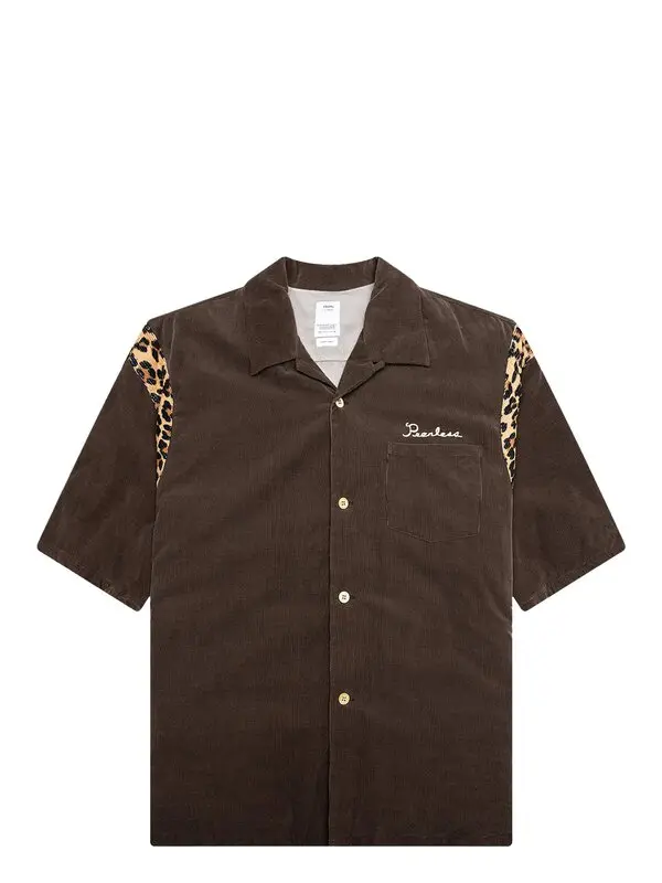 Visvim Wallis Short Sleeve Shirt - Brown