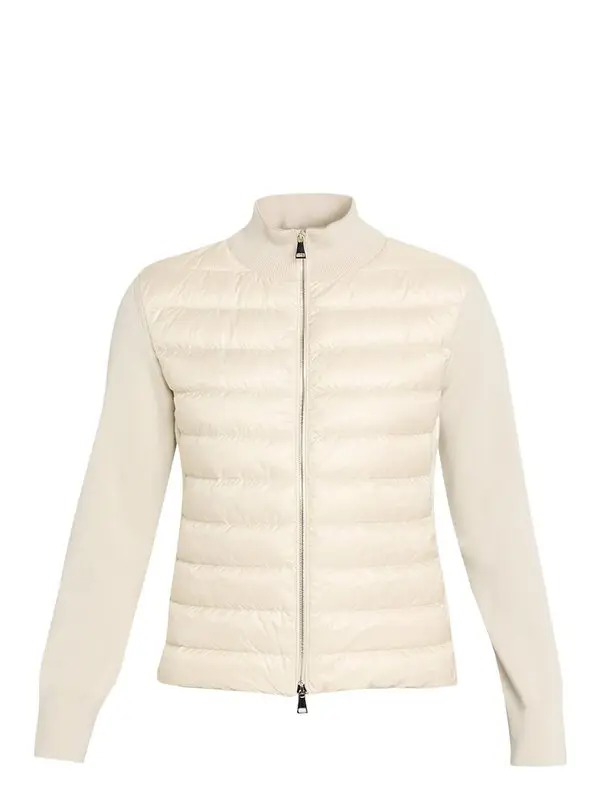 Moncler Quilted Combo Cardigan - Ltbeig