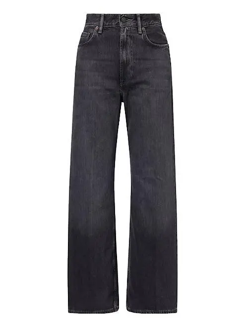 Acne Studios 2022 Vintage Wide-leg Denim Jeans - Black