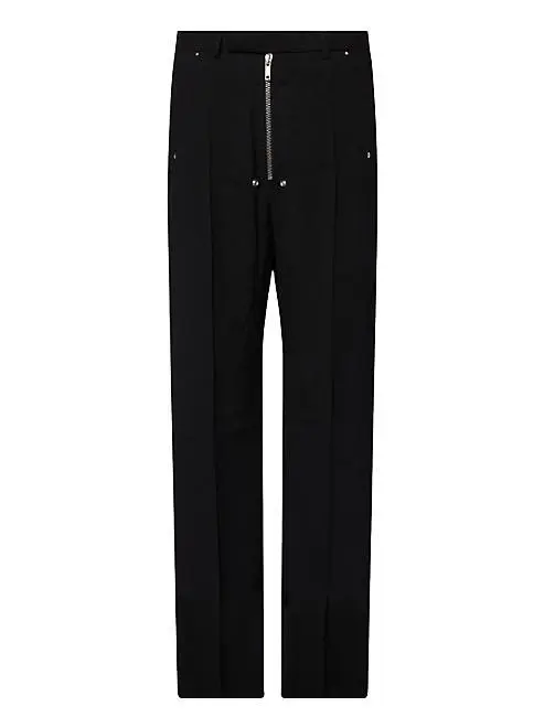Rick Owens Tailored Belas Wide-leg Wool Trousers - Black