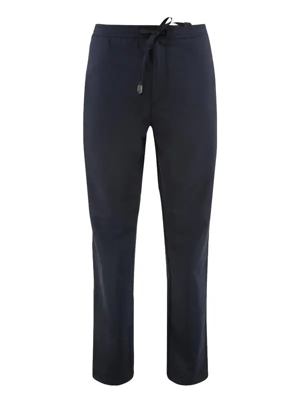 Canali Wool Trousers - Blue