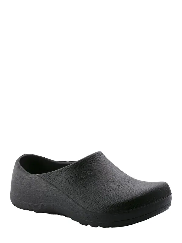 BIRKENSTOCK Profi-birki Polyurethane Clogs - Black