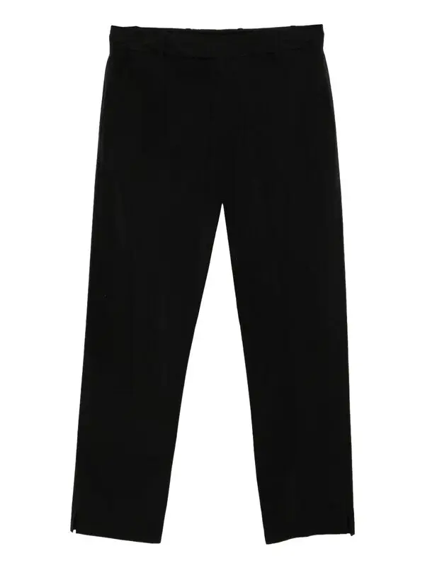 JAMES PERSE Cotton Poplin Trousers - Black