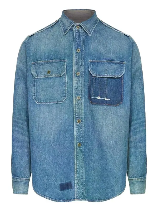 MAISON MARGIELA Shirts Clear - Blue