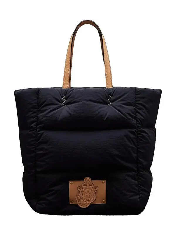 Moncler X Jw Anderson Downfilled Tote Bag - Navy Blue
