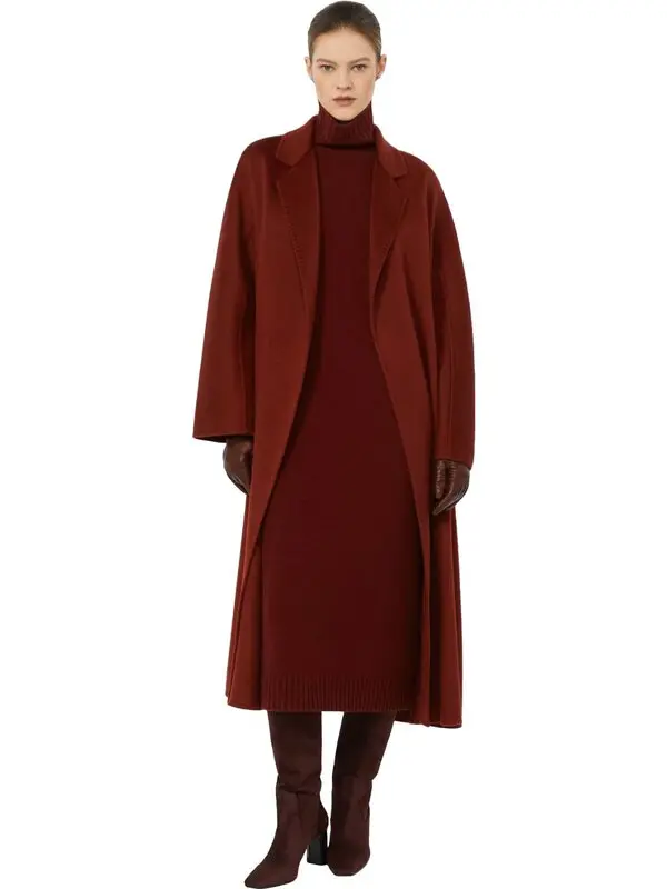 Max Mara Ludmilla Icon Coat - Raspberry