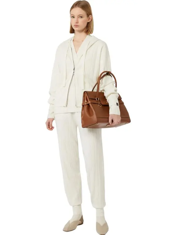 Max Mara Cashmere Yarn Cardigan - White