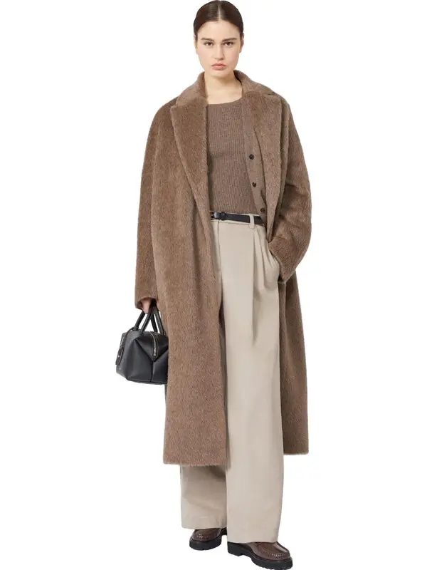 Max Mara Wool And Cashmere Top - Hazelnut Brown