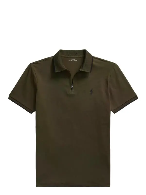 Polo Ralph Lauren Short-sleeve Half-zip Polo Shirt - Green
