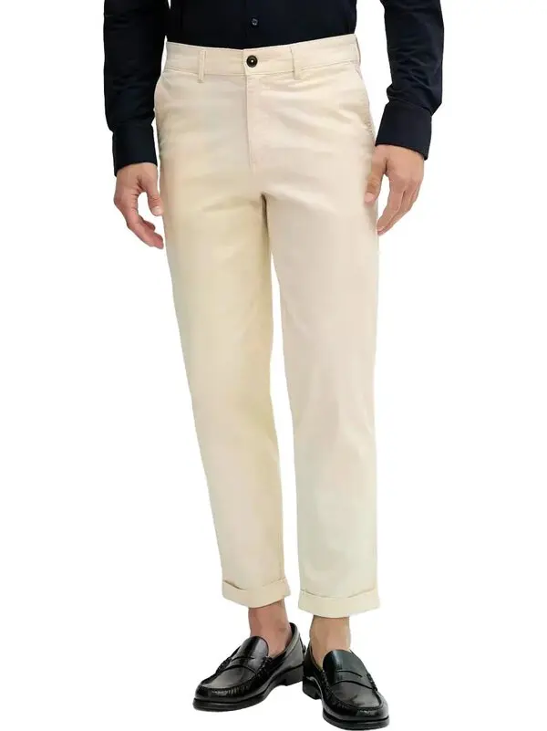 BOSS Welt-pockets Trousers - Neutrals