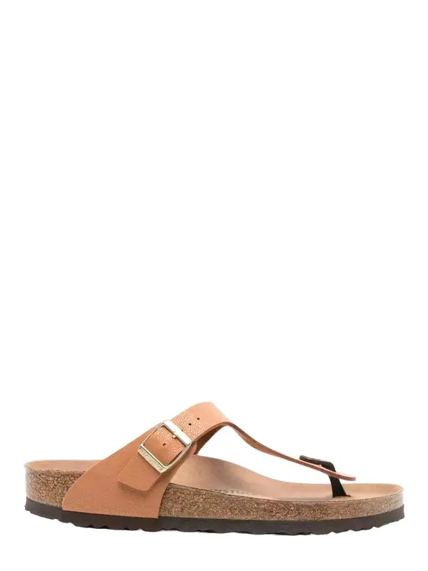 BIRKENSTOCK Gizeh Buckle Sandals - Brown