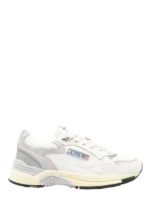 AUTRY Leather Panel Low-top Sneakers - White
