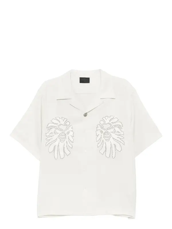 A BATHING APE Stud-embellished Shirt - Neutrals
