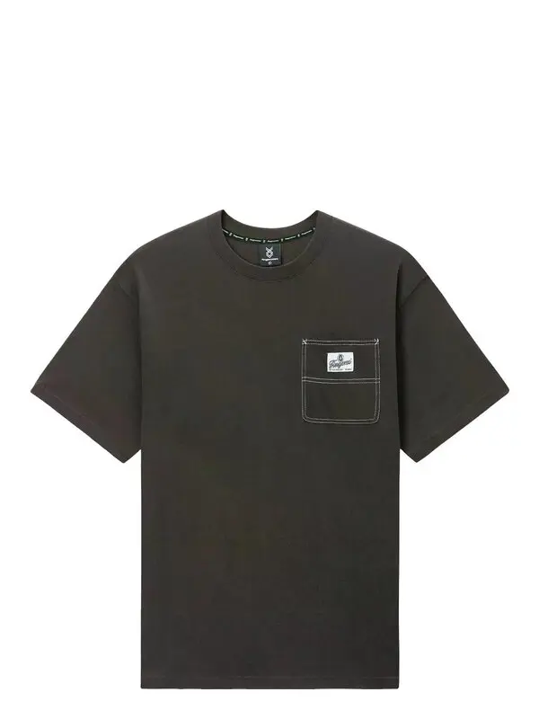 FINGERCROXX Pocket-detail T-shirt - Grey