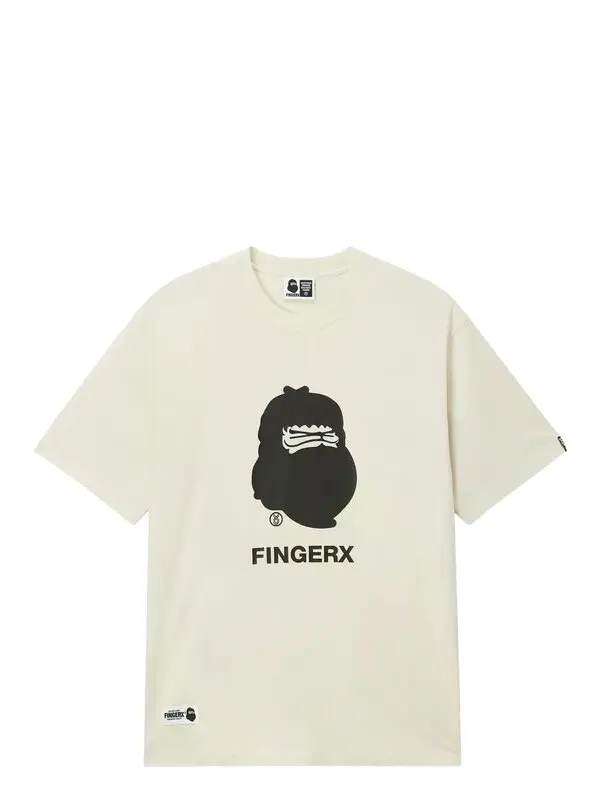 FINGERCROXX Graphic-print T-shirt - Neutrals