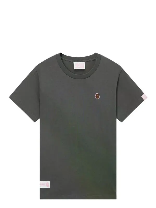 FINGERCROXX Embroidered-logo Cotton T-shirt - Grey